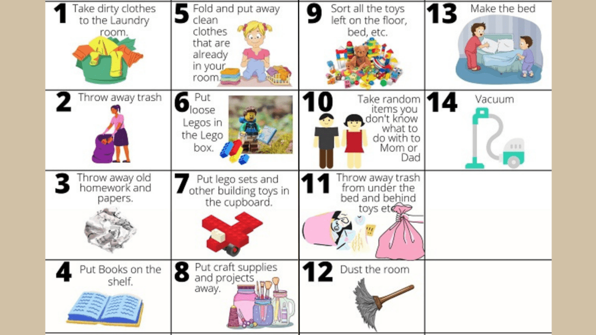 How to Help a Child with ADHD Declutter, Organize, and Maintain a Clean ...